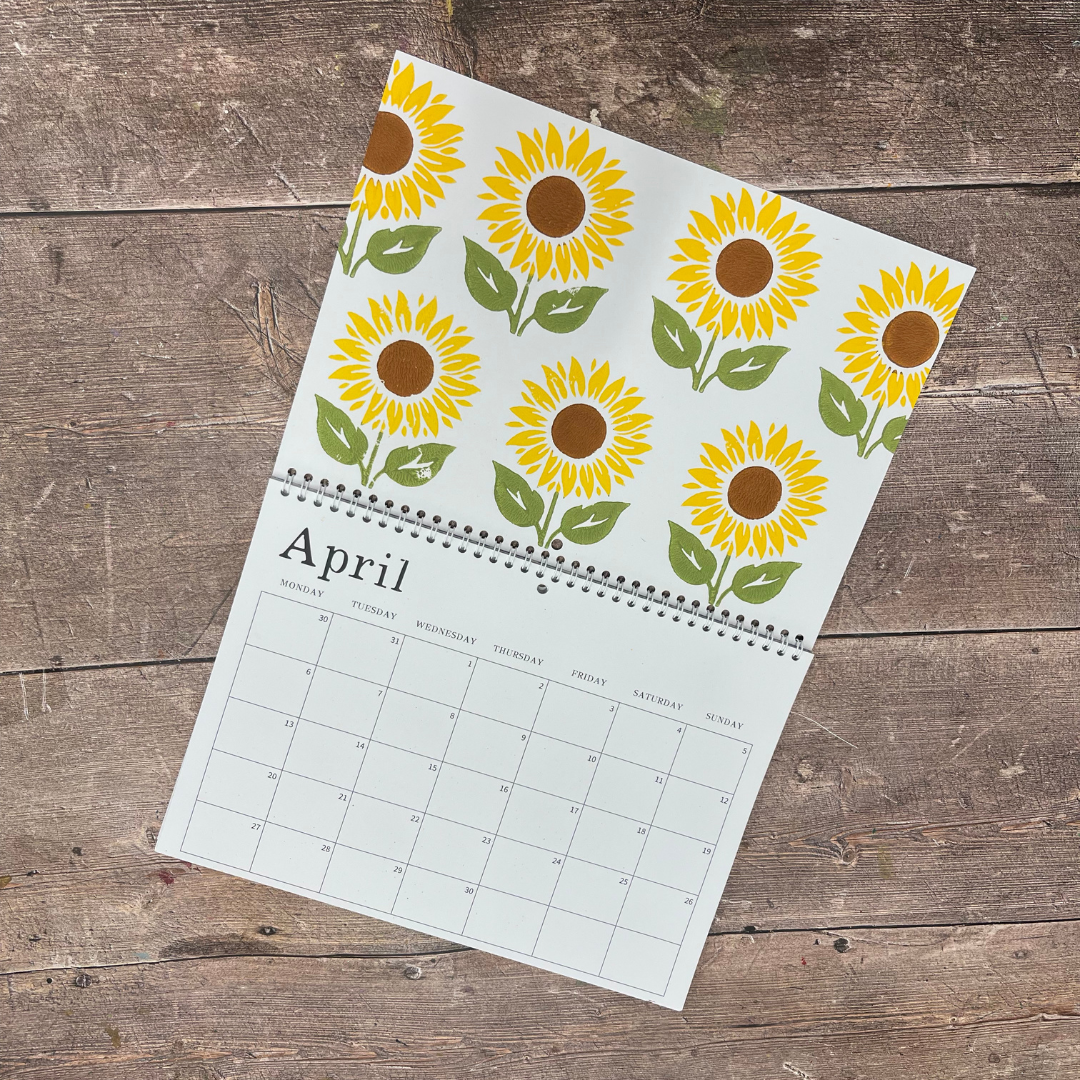 Block-Printable Calendar Kit – The Indian Block Print Co.