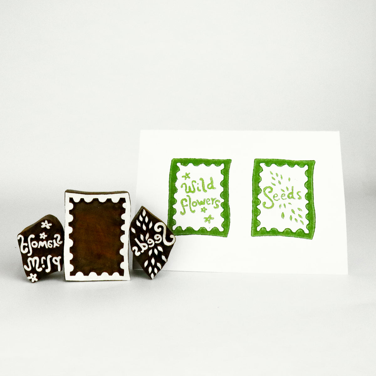 The Crafty Lass - Seed Packet Set – The Indian Block Print Co.