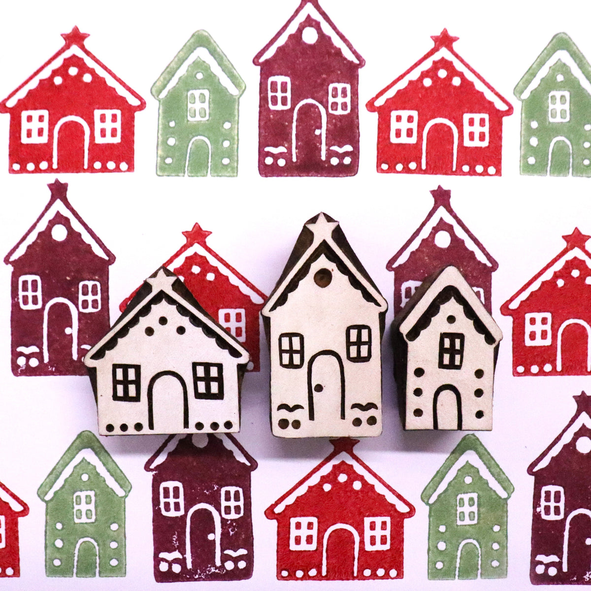 Gingerbread Houses – The Indian Block Print Co.