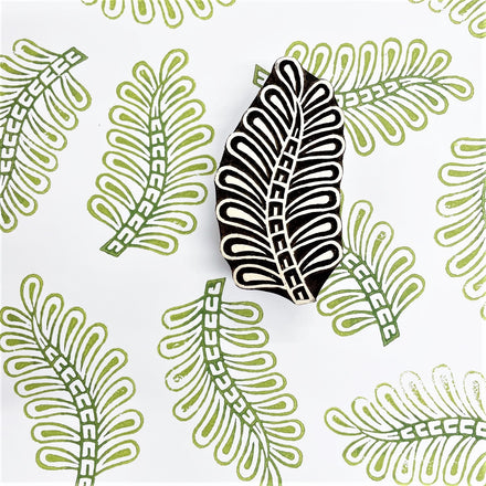 Leaves | Sheesham Wooden Printing Blocks – The Indian Block Print Co.