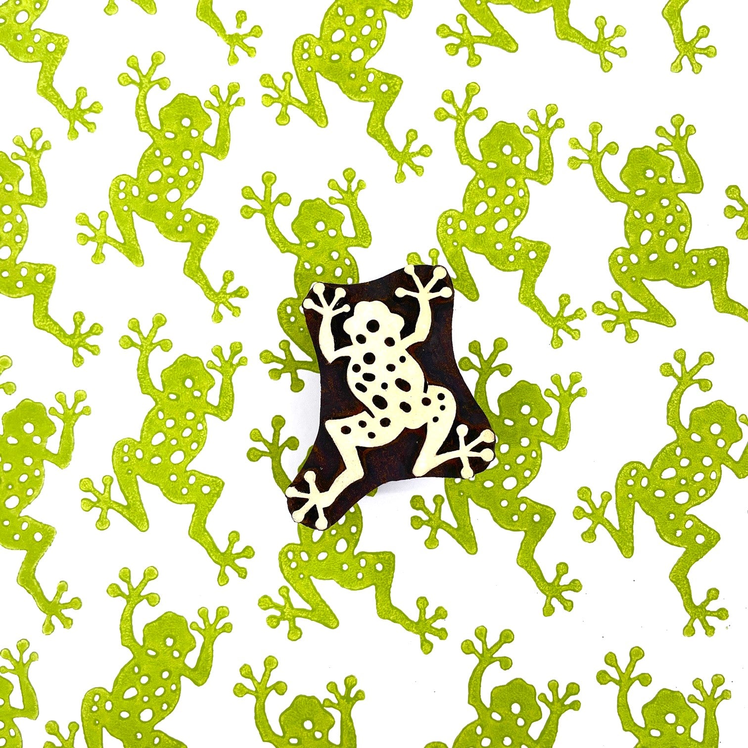 Tropical Frog – The Indian Block Print Co.