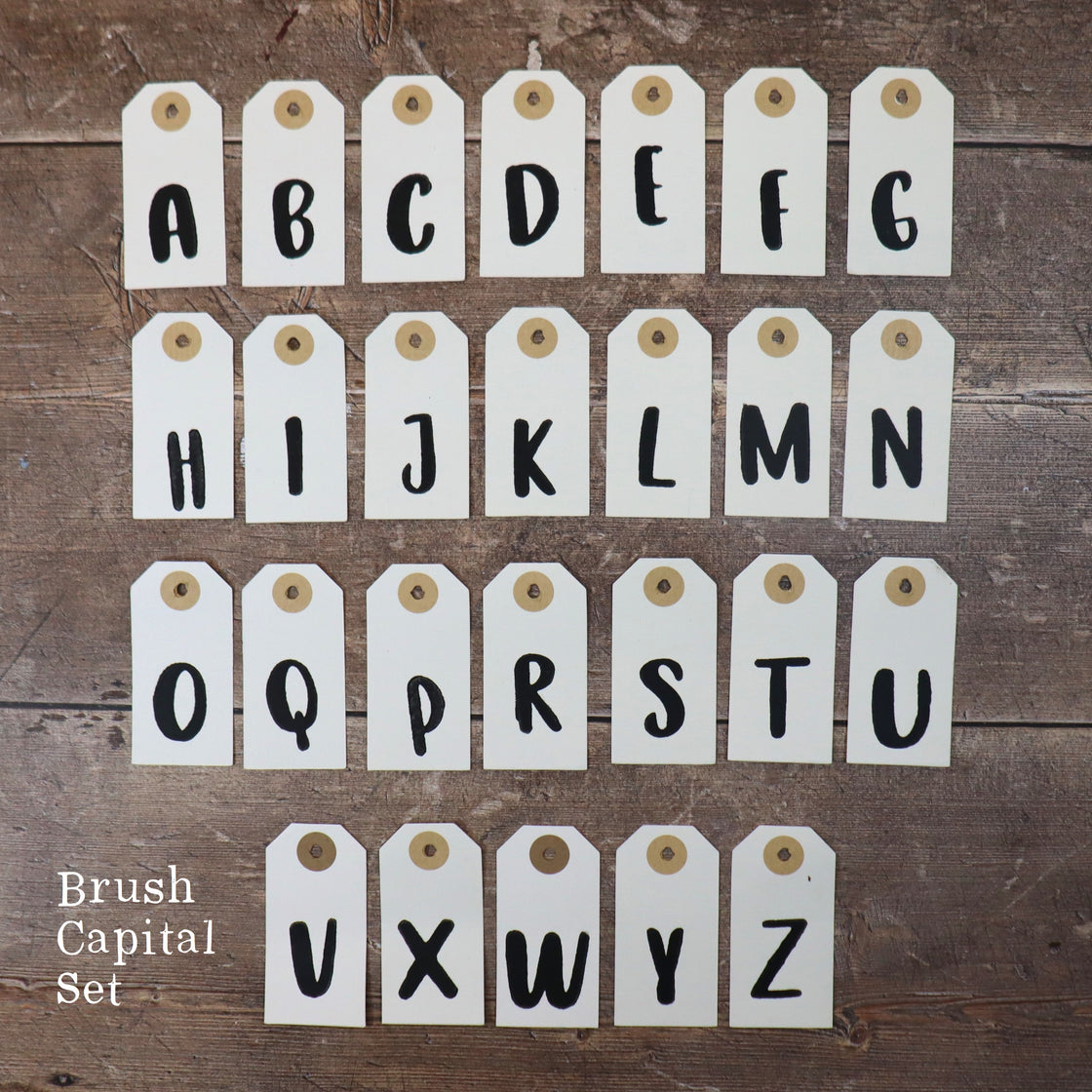 Individual Alphabet Letters – The Indian Block Print Co.