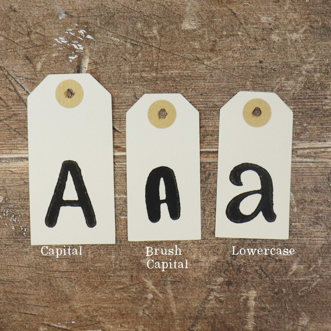 Individual Alphabet Letters – The Indian Block Print Co.