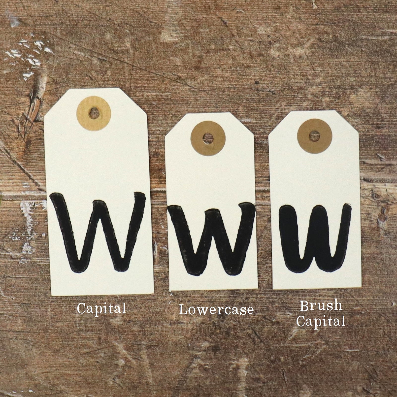 Individual Alphabet Letters – The Indian Block Print Co.