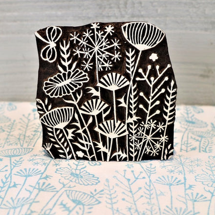 Botanical, Leaves & Trees | | Sheesham Wooden Printing Blocks – The ...