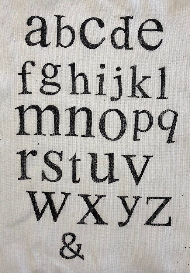 Indian Wooden Block Set - Lowercase Alphabet – The Indian Block Print Co.