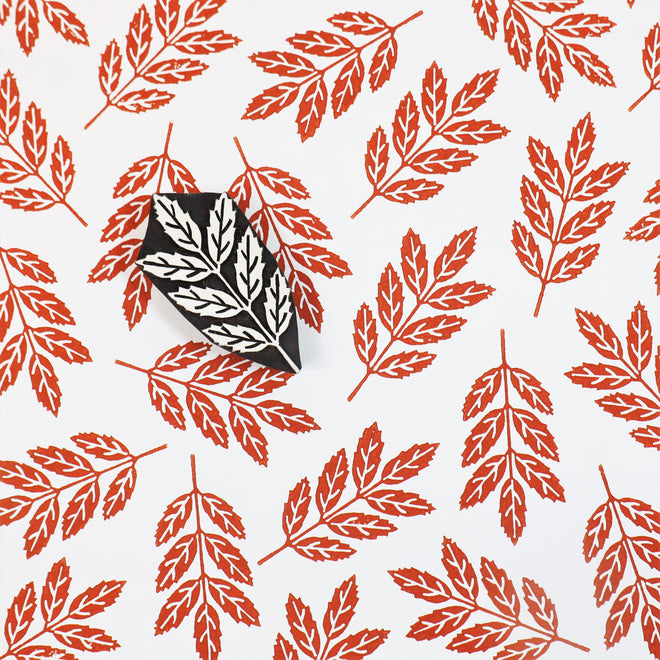 Leaves | Sheesham Wooden Printing Blocks – The Indian Block Print Co.