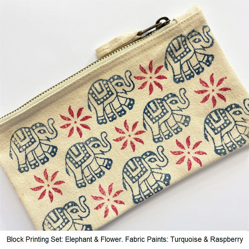 £25.00 Indian Block Printing Kit – The Indian Block Print Co.