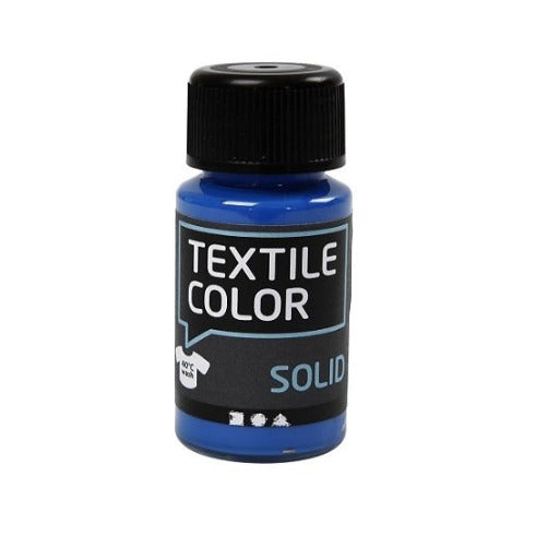 Solid Textile Paint - Brilliant Blue Fabric Paint – The Indian Block ...