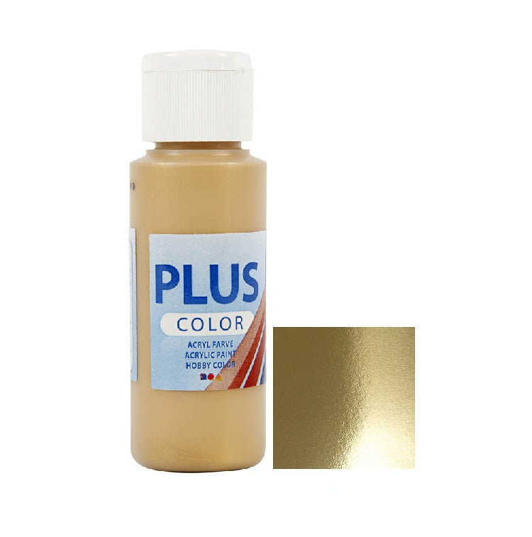 Gold Metallic Acrylic Paint 60ml – The Indian Block Print Co.