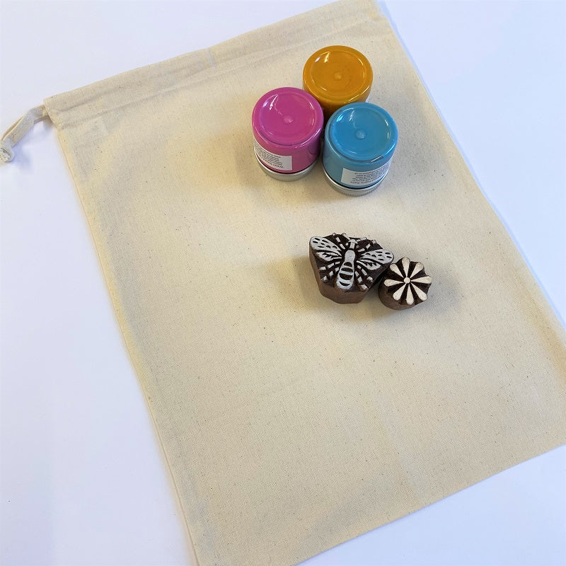 Complete Block Printing Kit- Detailed Bee & Flower – The Indian Block ...