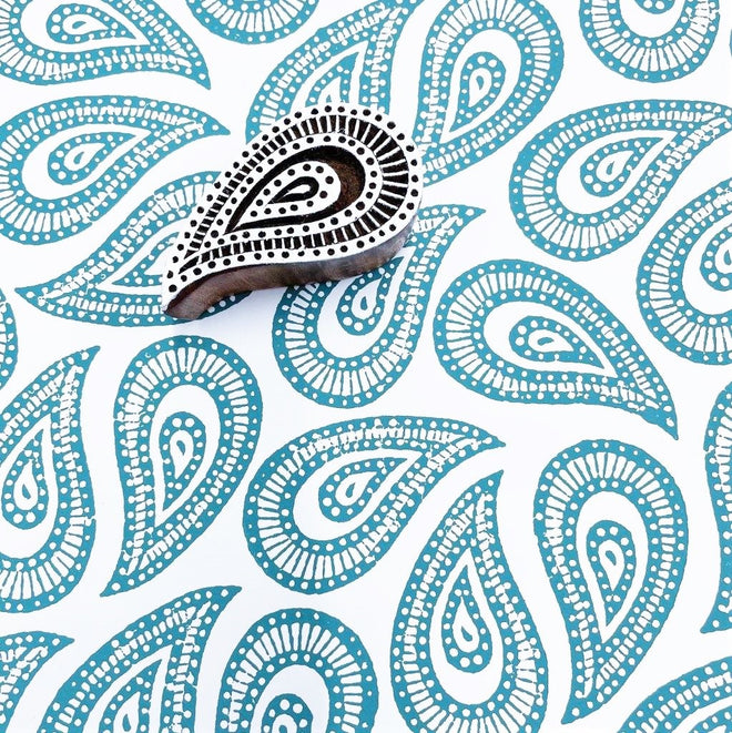Paisley & Ethnic Designs | Sheesham Wooden Printing Blocks – The Indian ...