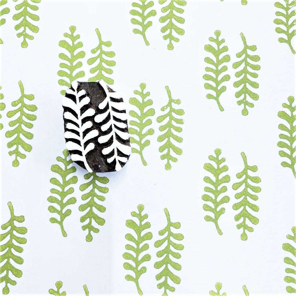 Duo Leaf Twist – The Indian Block Print Co.