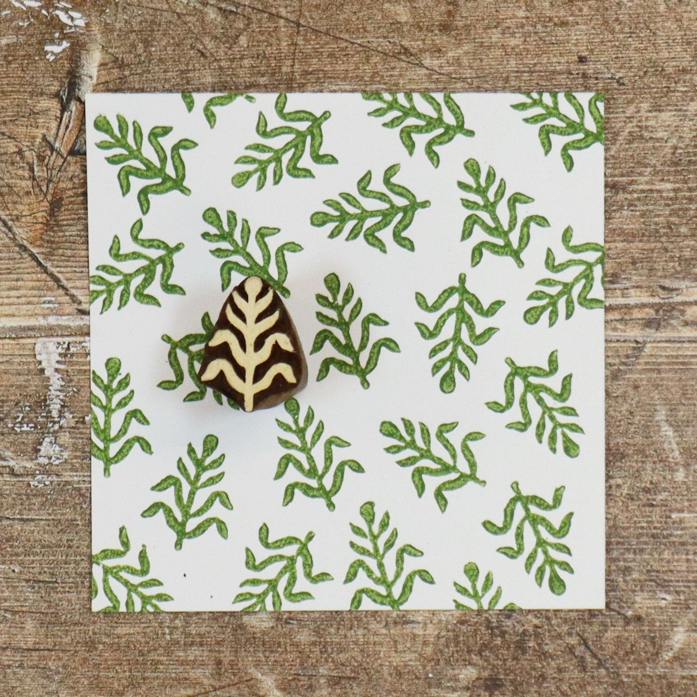 Indian Wooden Printing Blocks - Mini Paisleys – The Indian Block Print Co.