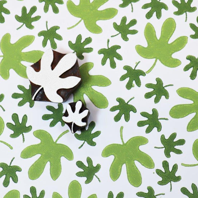 Leaves | Sheesham Wooden Printing Blocks – The Indian Block Print Co.