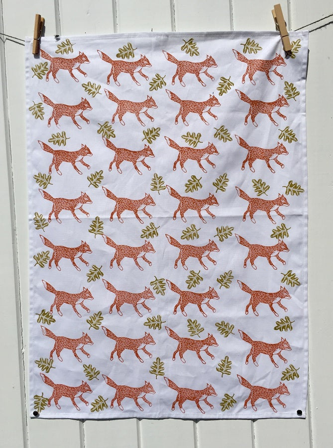 Indian Wooden Printing Block - Running Fox Looking... – The Indian ...
