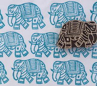 Indian Wooden Printing Block - Medium Walking... – The Indian Block ...
