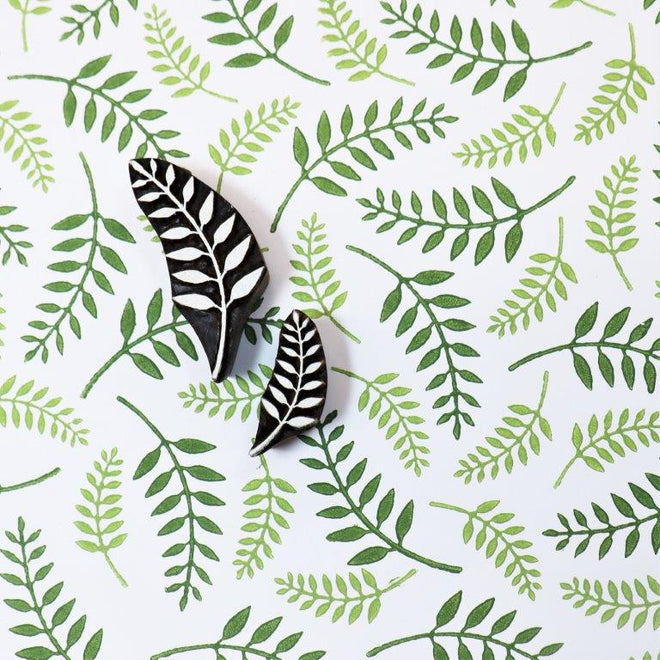 Leaves | Sheesham Wooden Printing Blocks – The Indian Block Print Co.