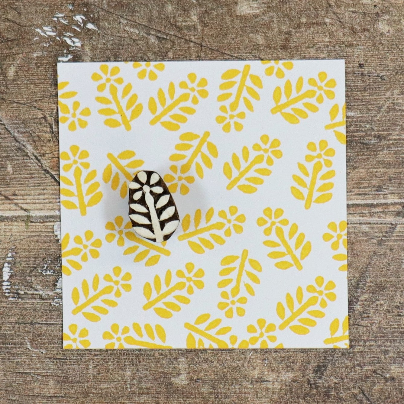 Indian Wooden Printing Blocks - Mini Paisleys – The Indian Block Print Co.