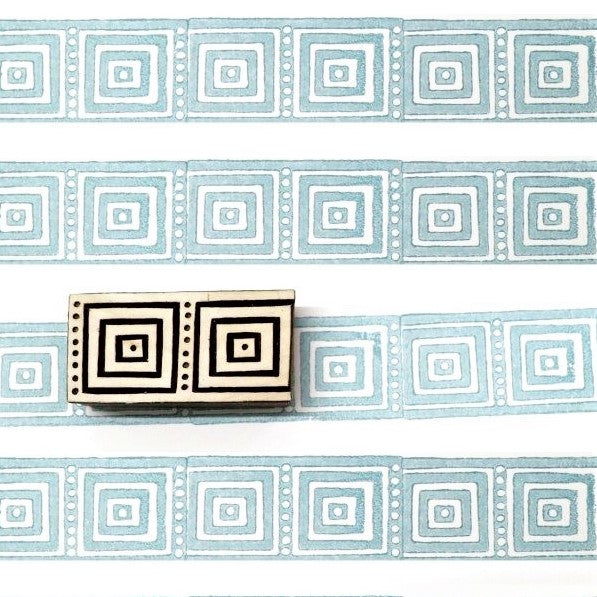 *New* Aztec Border – The Indian Block Print Co.