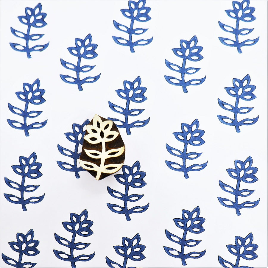 *New* Large Indian Flower Design – The Indian Block Print Co.