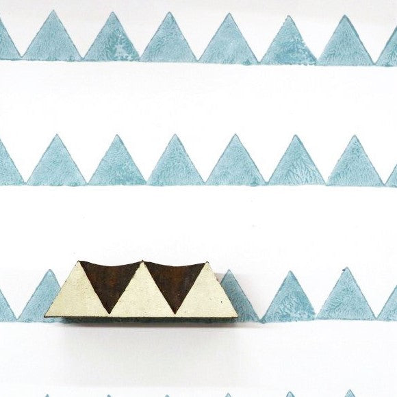 *New* Triangle Border – The Indian Block Print Co.