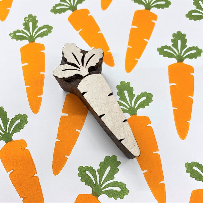 Fruit & Vegetables | Sheesham Wooden Printing Blocks – The Indian Block ...