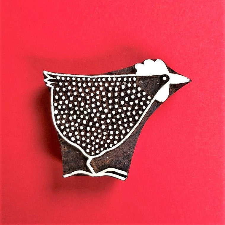 Dotty Chicken – The Indian Block Print Co.