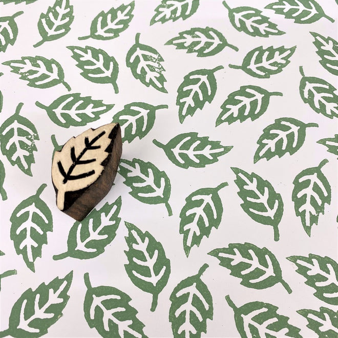 Leaves | Sheesham Wooden Printing Blocks – The Indian Block Print Co.
