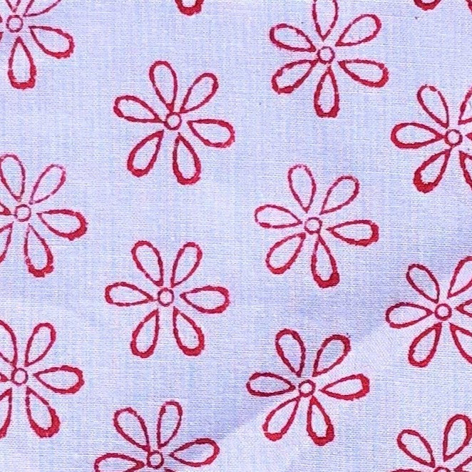 Indian Wooden Printing Block - Open Mini Daisy – The Indian Block Print Co.