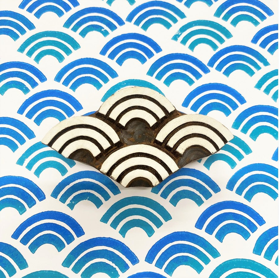 Wave Pattern – The Indian Block Print Co.