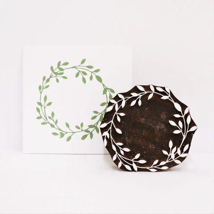 Botanical, Leaves & Trees | | Sheesham Wooden Printing Blocks – The ...