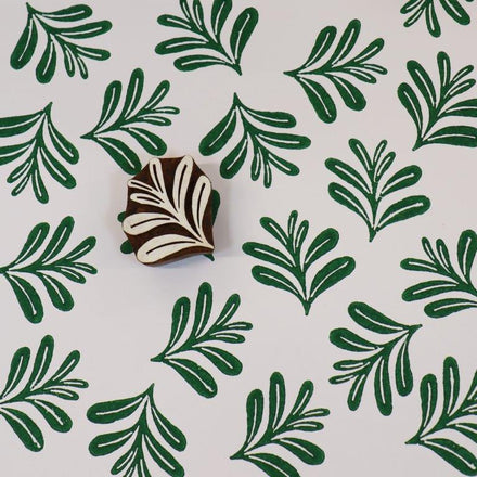 Leaves | Sheesham Wooden Printing Blocks – The Indian Block Print Co.