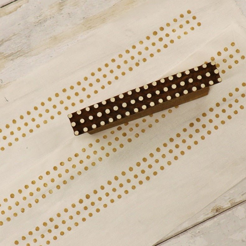 Traditional Printing Block - Little Spotty Border – The Indian Block ...