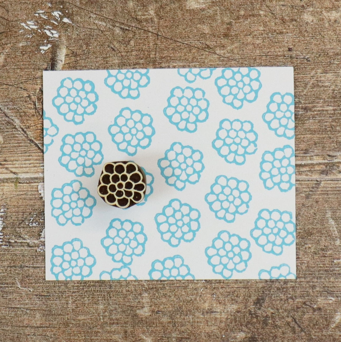 Indian Wooden Printing Block - Mini Floral Designs – The Indian Block ...