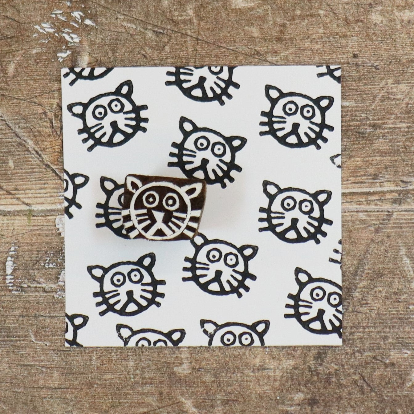Indian Wooden Printing Block - Mini Animals – The Indian Block Print Co.