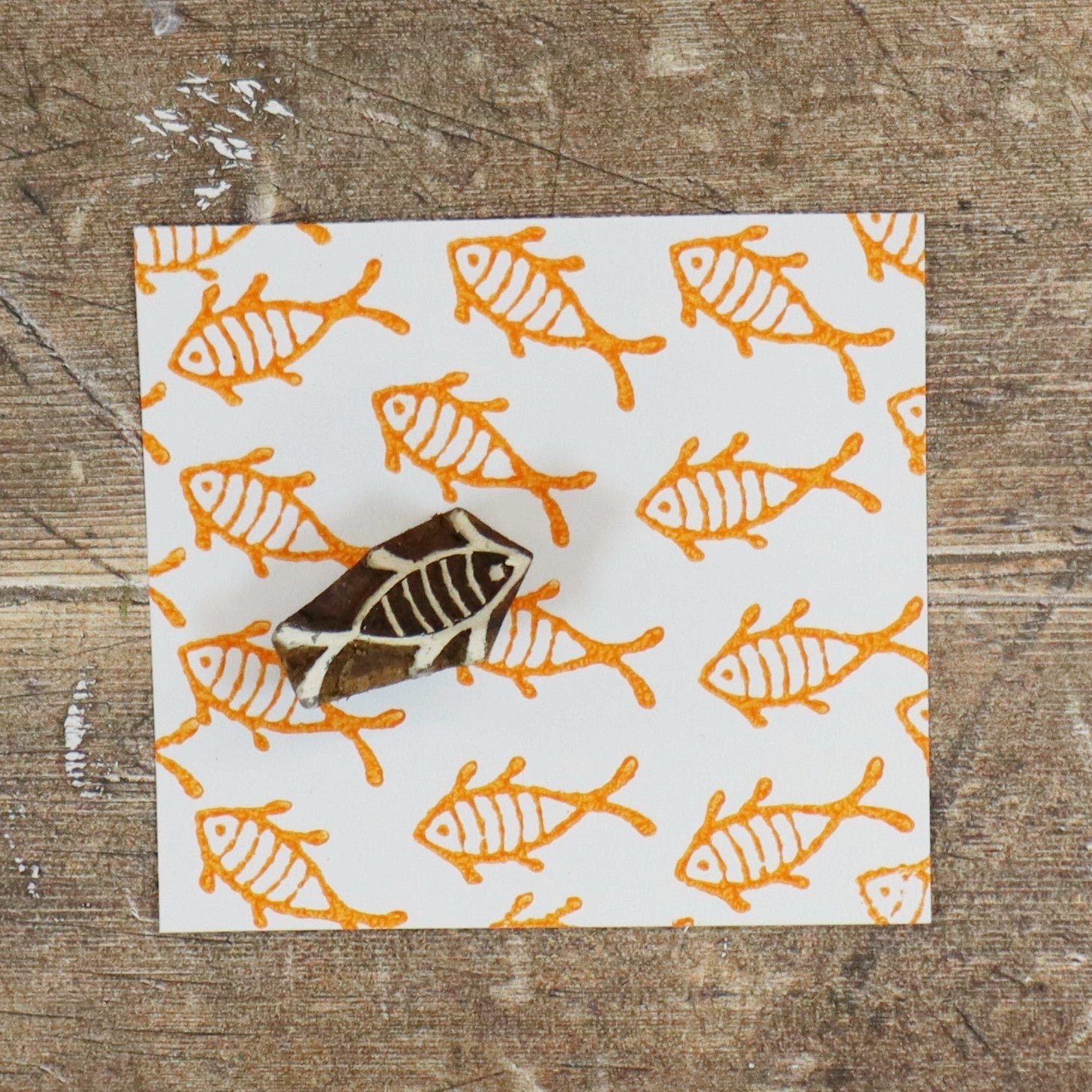 Indian Wooden Printing Block - Mini Animals – The Indian Block Print Co.