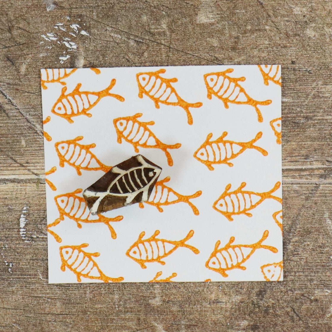 Indian Wooden Printing Block - Mini Animals – The Indian Block Print Co.