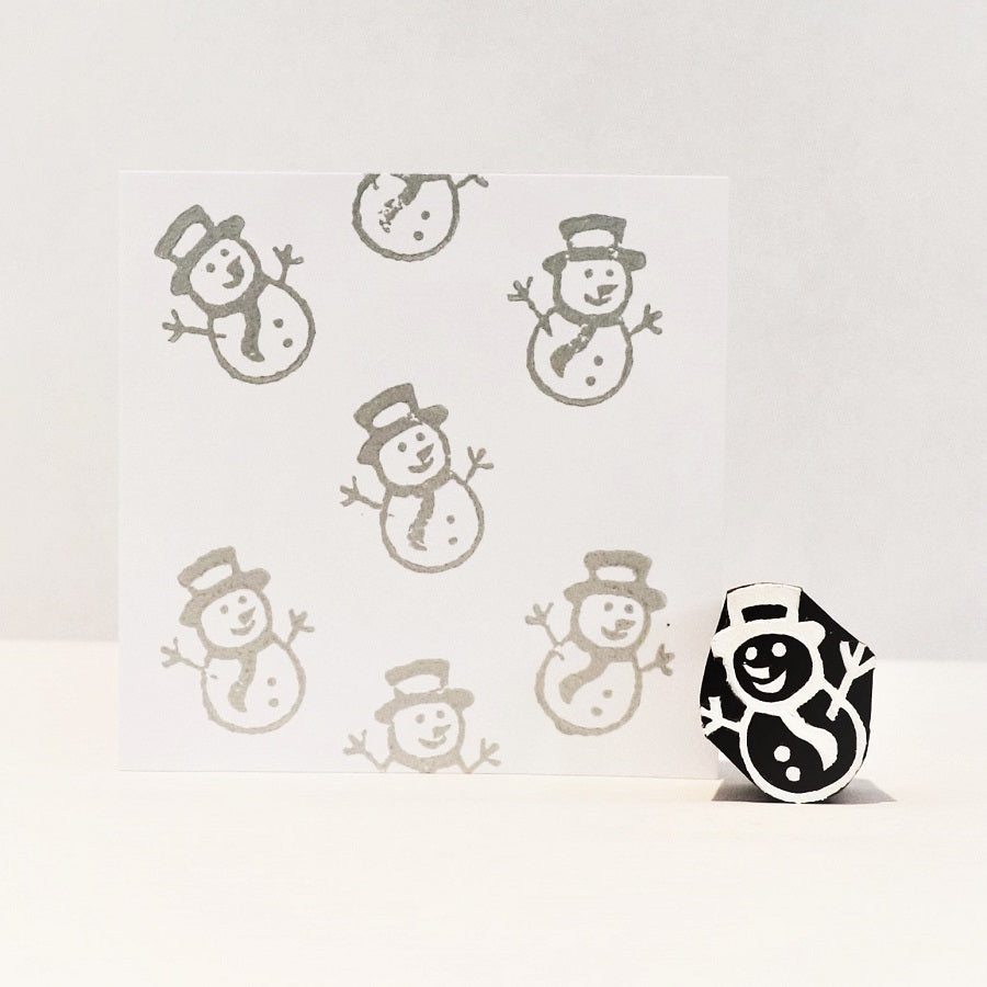 Mini Snowman – The Indian Block Print Co.