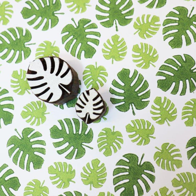 Leaves | Sheesham Wooden Printing Blocks – The Indian Block Print Co.