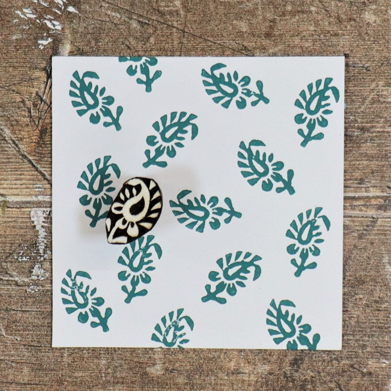 Indian Wooden Printing Blocks - Mini Paisleys – The Indian Block Print Co.