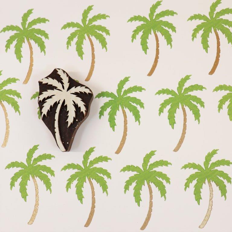 *New* Palm Tree – The Indian Block Print Co.