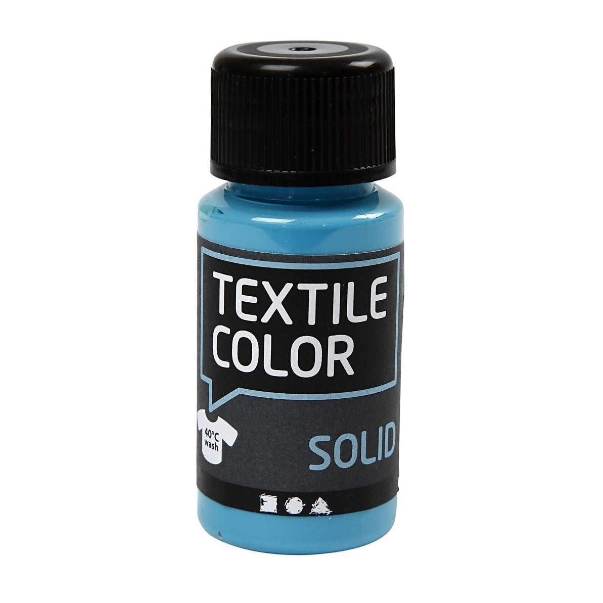 Solid Textile Paint - Turquoise Blue Fabric Paint – The Indian Block ...